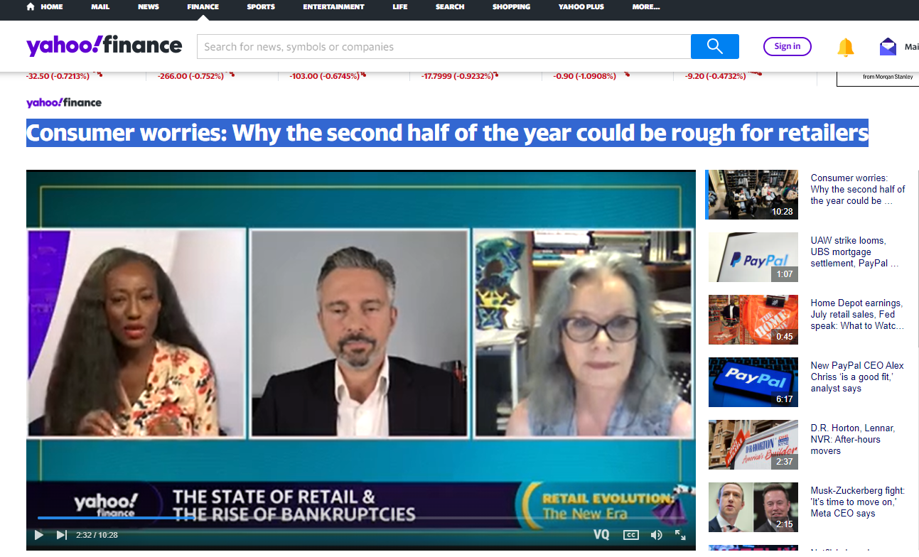 Consumer Worries: Why the second half of the year could be rough for ...